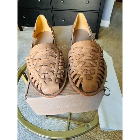 Nisolo | Shoes | New In Box Nisolo Womens Huarache Sandal Flats Size 9 ...